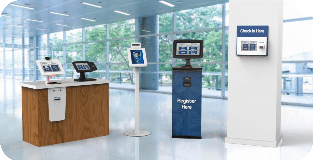 Interactive Visitor Management Kiosks